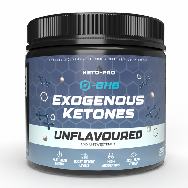 Unflavoured D-BHB Exogenous Ketones – Keto-Pro