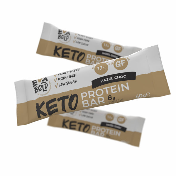 Eva Bold Hazelnut Choc Keto Protein Bars – Keto-Pro